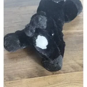 Aurora | Toys | Aurora Black Pony Horse Plush Toy Flopsie White Crest ...